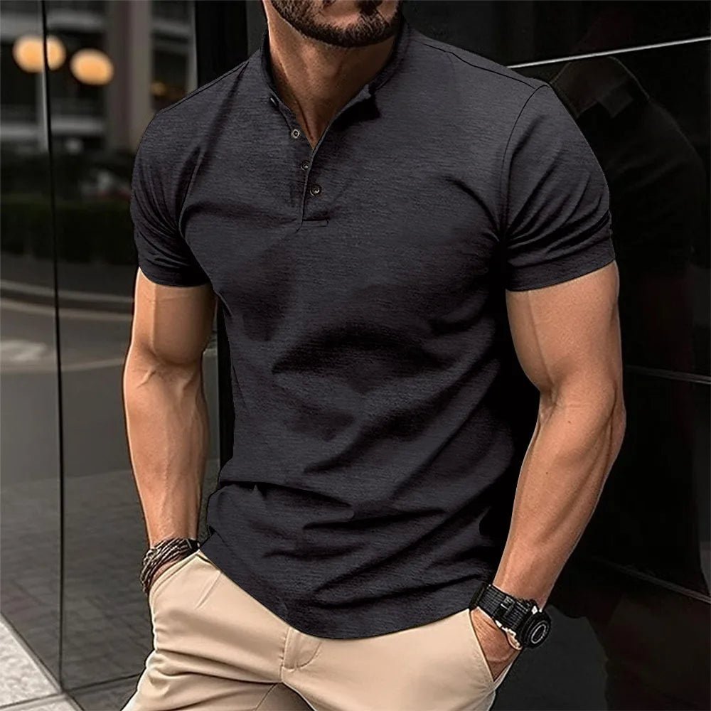 High Quality V-neck Men's T-shirt – LXNDON